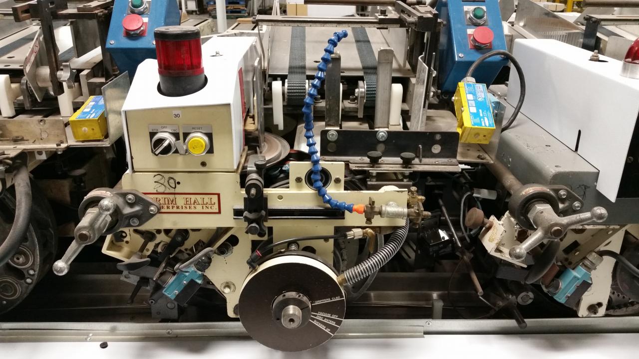 Lot #68: Harris UB11 Perfect Binder, 36 Station Gathering System ...
